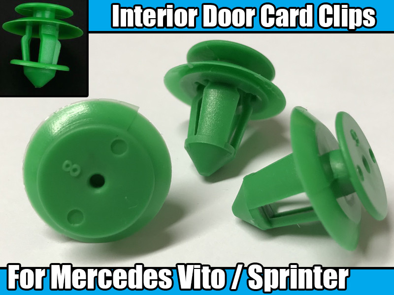 50x Interior Door Card Panel Trim Clips For Mercedes SPRINTER W906 VITO ...