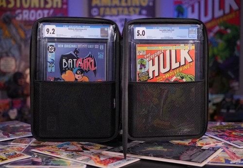 COMIC SHELL Graded Comic Book Travel Carrying Case CGC CBCS 9.8 Storage ...