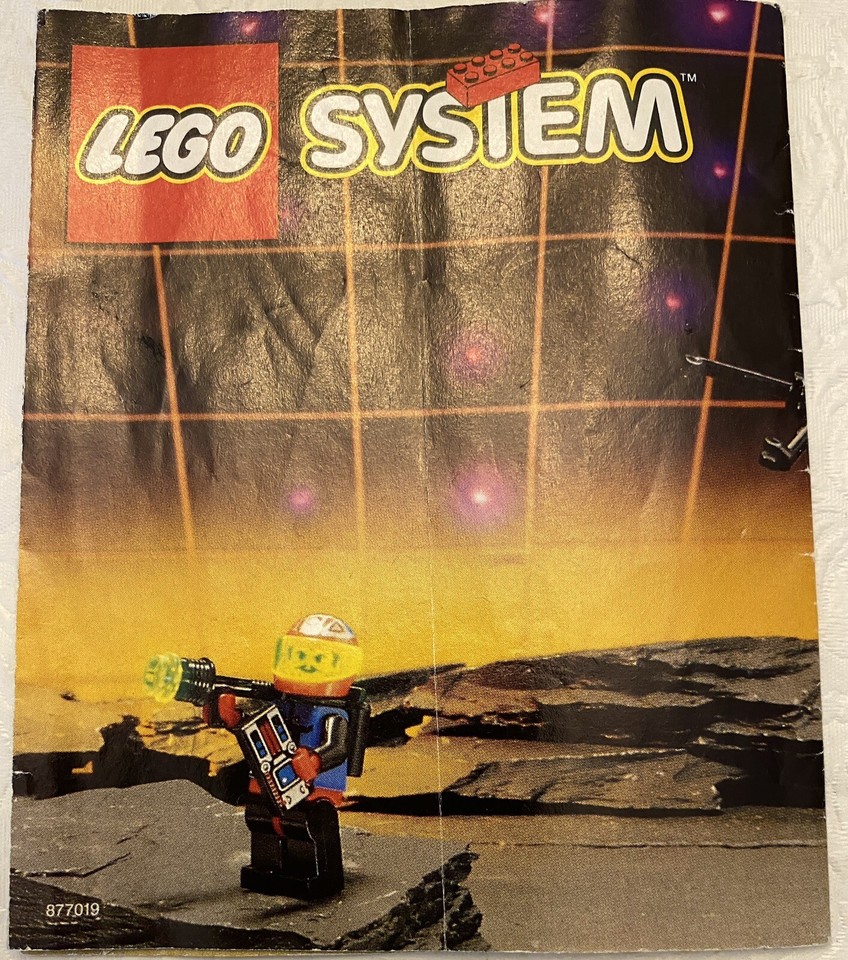 Lego 6889: Space Spyrius Recon Robot w/ Instructions, No Box. 10 pieces ...