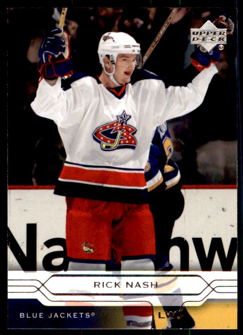 2004-05 Upper Deck Rick Nash Columbus Blue Jackets #50 LP | eBay
