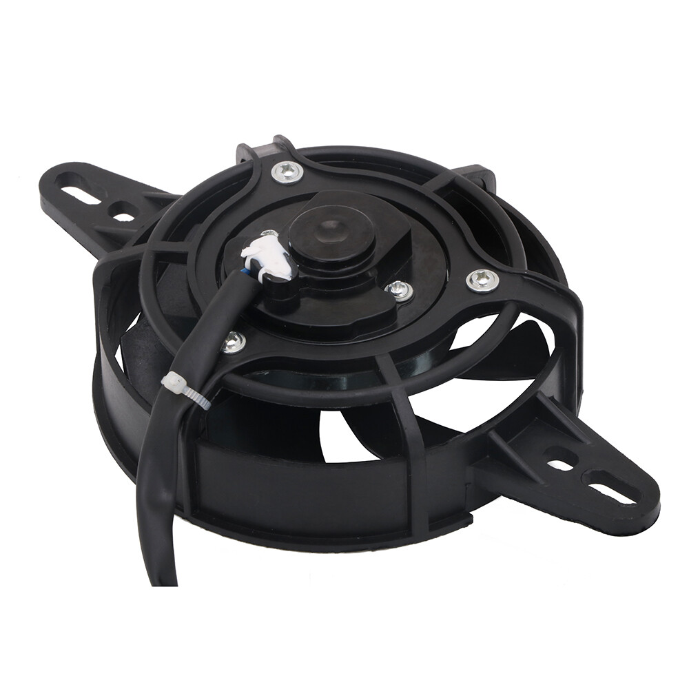 Motorcycle Cooling Fan With Cap For 200CC 250CC Dirt Pit Bike Black ATV ...