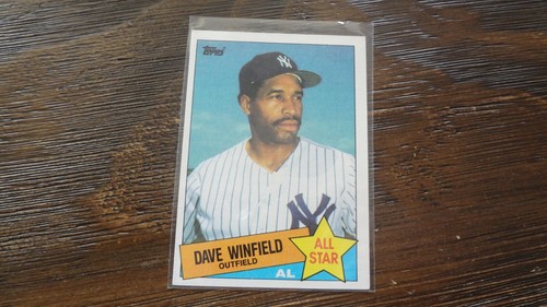 1985 TOPPS # 705 AL ALL STAR DAVE WINFIELD BASEBALL CARD | eBay