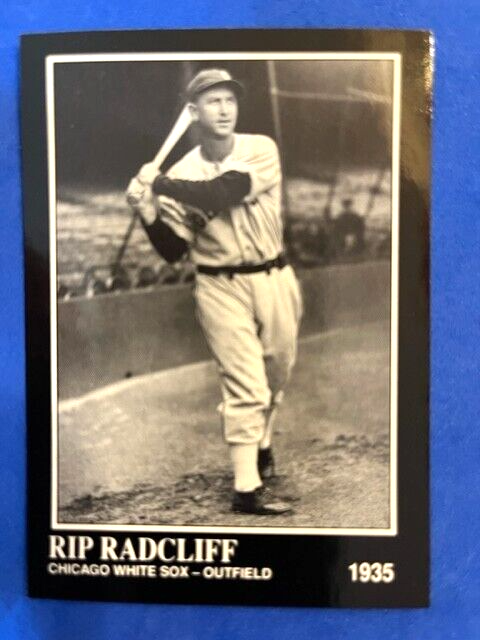 MLB - Rip Radcliff 1991 Sporting News Conlan Collection - White Sox | eBay