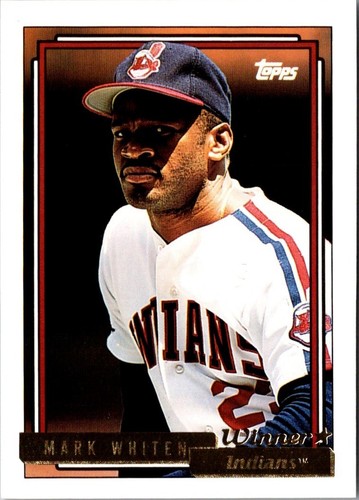 1992 Topps Mark Whiten #671 Cleveland Indians Baseball Card | eBay