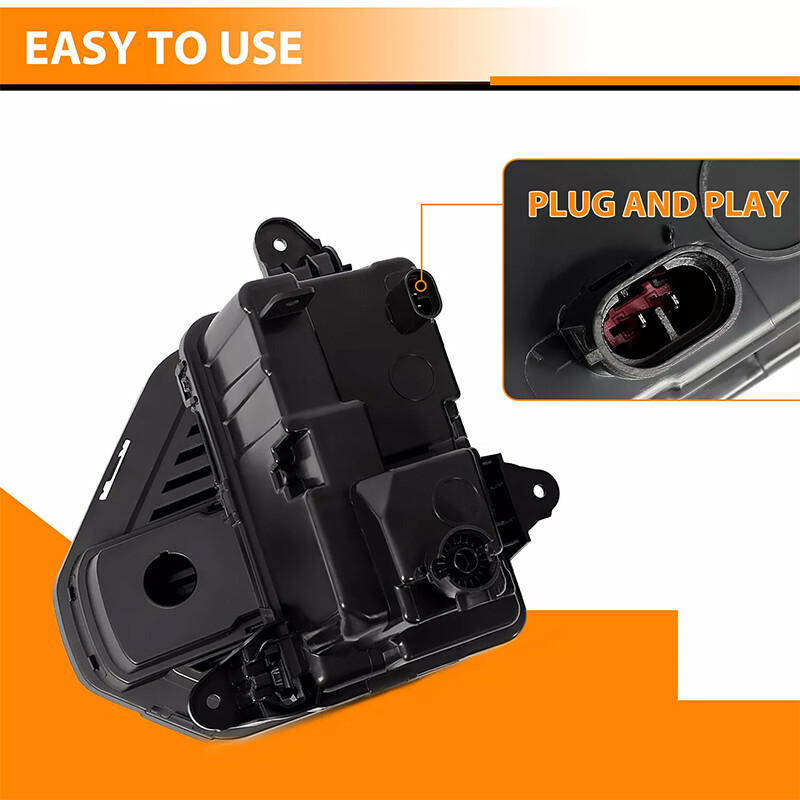 For 2019-2022 GMC Sierra 1500 Denali AT4 Fog Lights Lamp LED W/Black ...