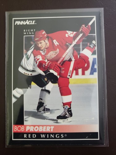 1992-93 Bob Probert Pinnacle Hockey Detroit Red Wings | eBay