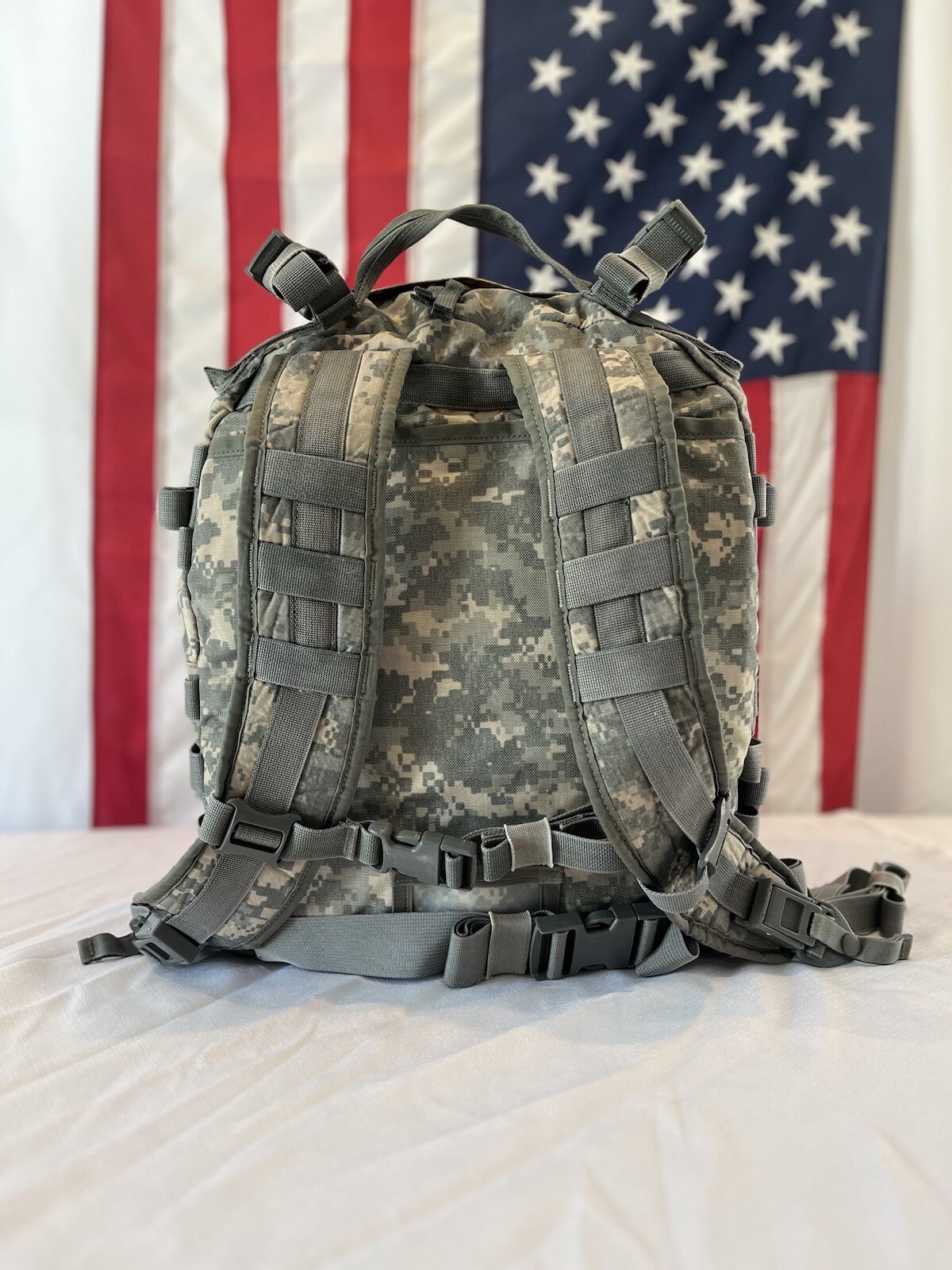 USGI US MILITARY MOLLE II PATROL ASSAULT PACK W/ STIFFENER 3 DAY ...