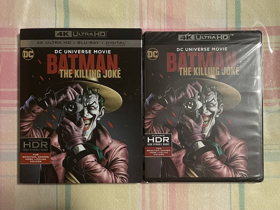 Batman: The Killing Joke (Limited Edition) 4K & Bluray W/ Slipcover ...