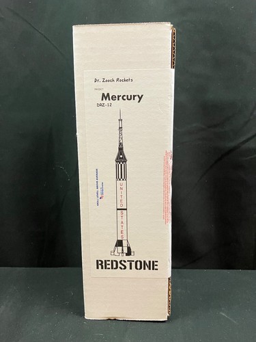 Dr. Zooch Mercury Redstone Flying Model Rocket Kit - Sealed, OOP | eBay