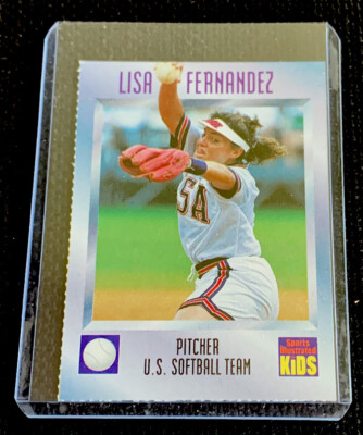 Lisa Fernandez Rare Sports Illustrated SI For Kids Softball Olympics ...