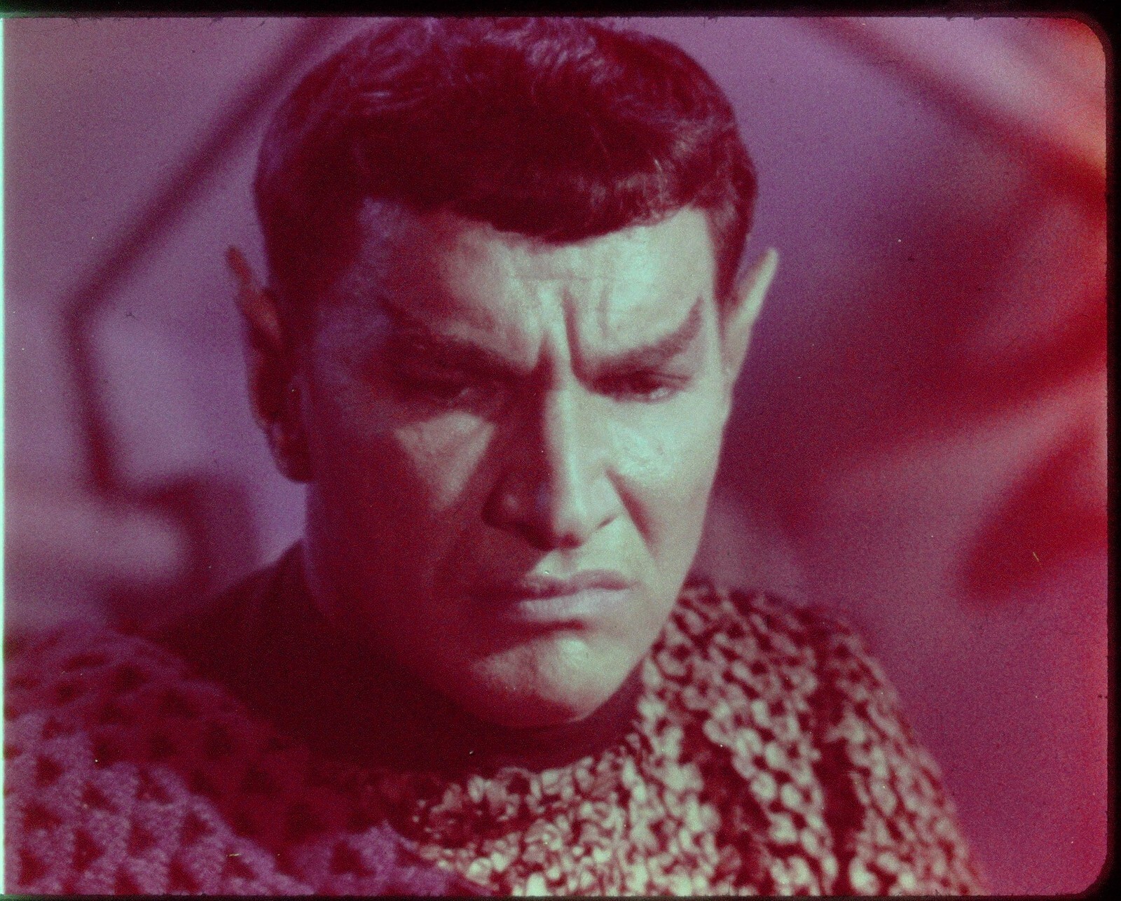 Star Trek TOS 35mm Film Clip Balance of Terror Romulan Commander Lenard ...