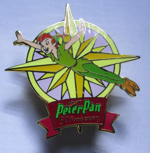 Disney Auctions Peter Pan 50th Anniversary Pin Set Peter LE 100 Pin | eBay