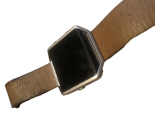 Fitbit Fb502 with Charger plus new Fullmosa metal iwatch black band kit ...