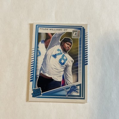 2025 Donruss - Rated Rookie - Tyleik Williams #360 - Detroit Lions ...