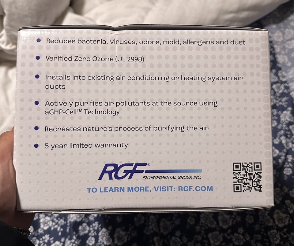 Reme Halo Zero LED (RFG) Whole Home In-Duct Air Purifier 2025 *BRAND ...