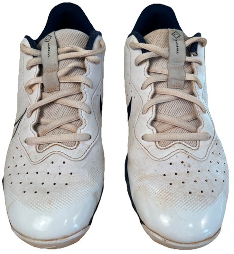 Nike Diamond Fast Flex Baseball Cleats size 6Y Boys Kids Girls White ...