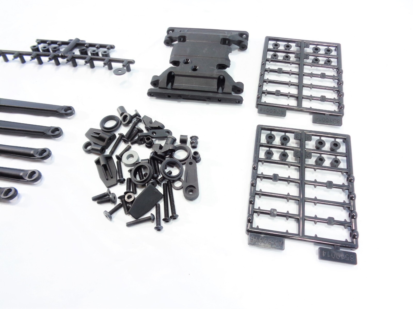 New Axial SCX10 II Deadbolt Crawler Chassis Frame Set Links Rails Body ...