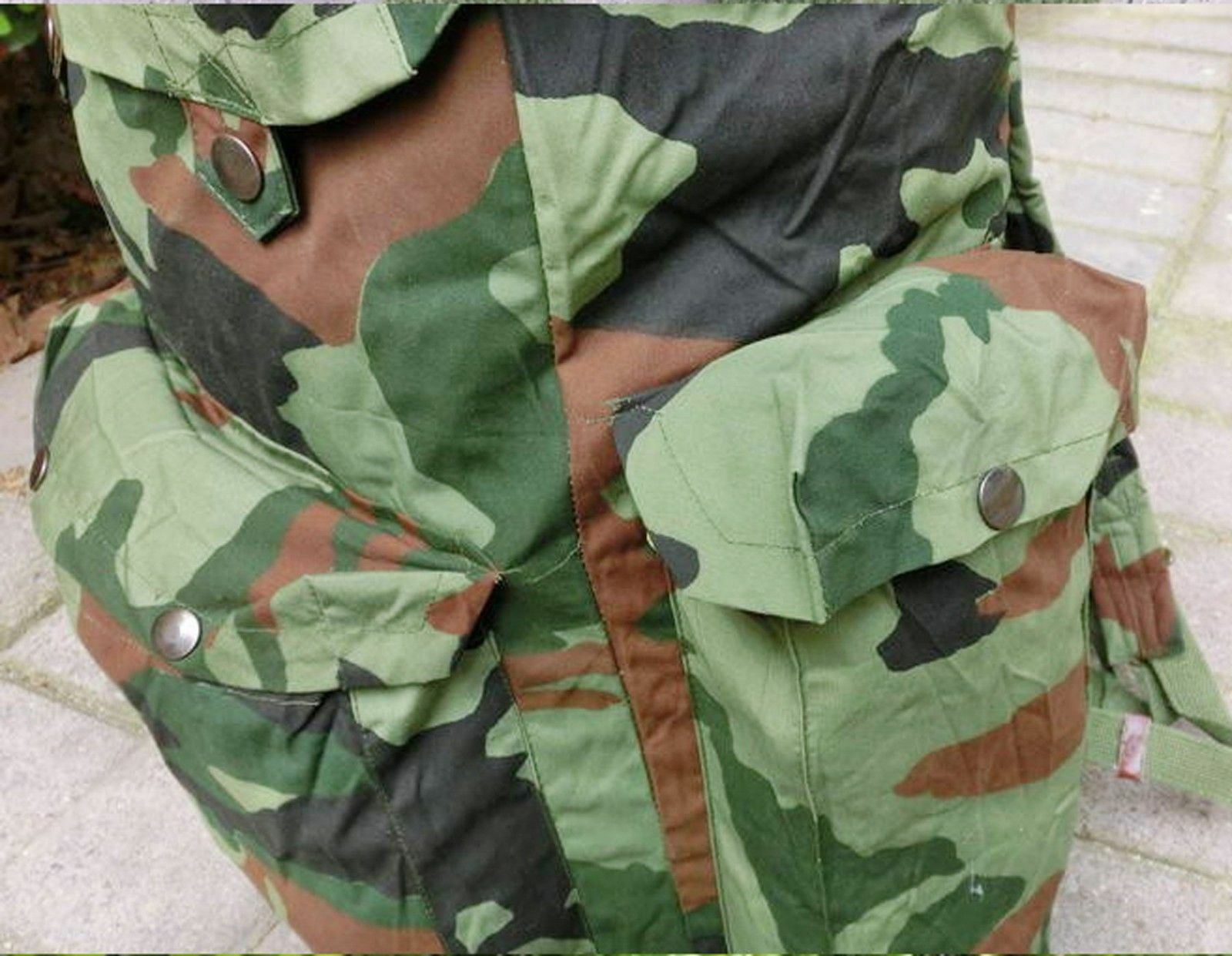 Surplus Chinese PLA Army Forest Camouflage Waterproof Field Pack Bag ...