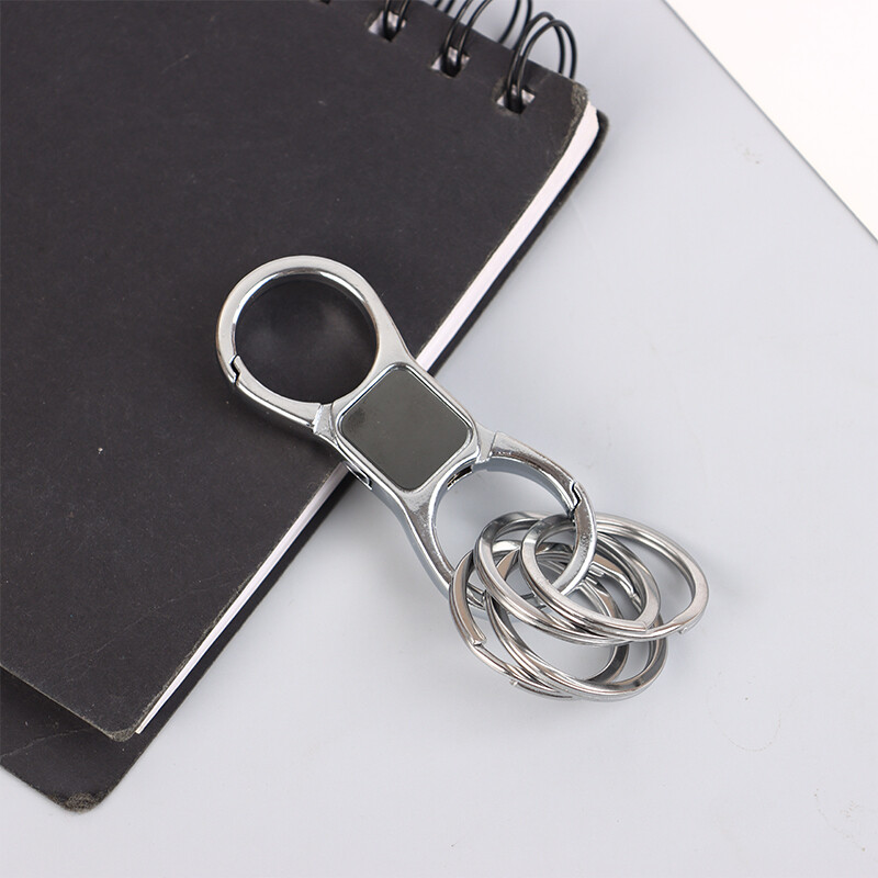 Keychains For Men Quick Release Spring Clip KeyChain With Rings Key ...