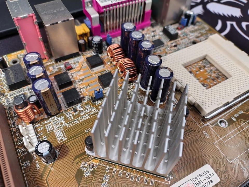 Asus A7N8X-E Deluxe Socket A Motherboard 462 AMD Athlon XP Nforce 2 ...