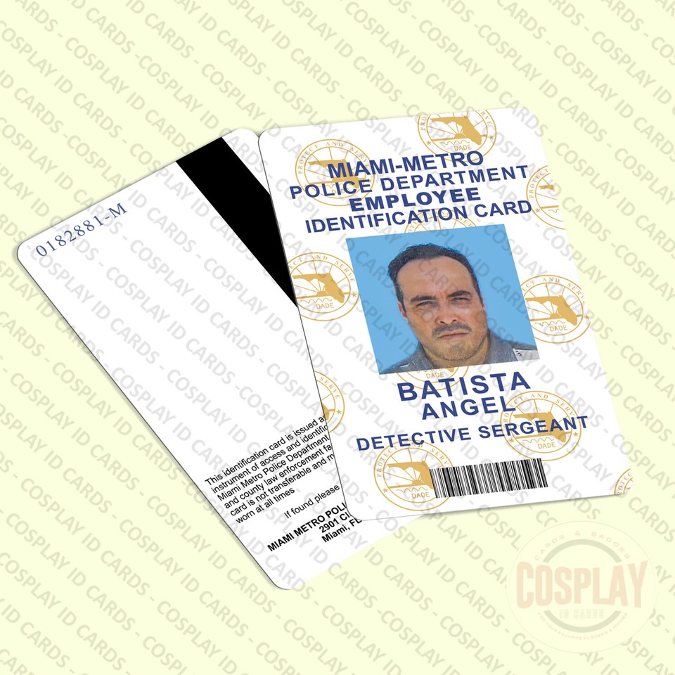 DEXTER TV Show Miami-Metro Police Badge | Dexter Morgan | Debra Morgan ...