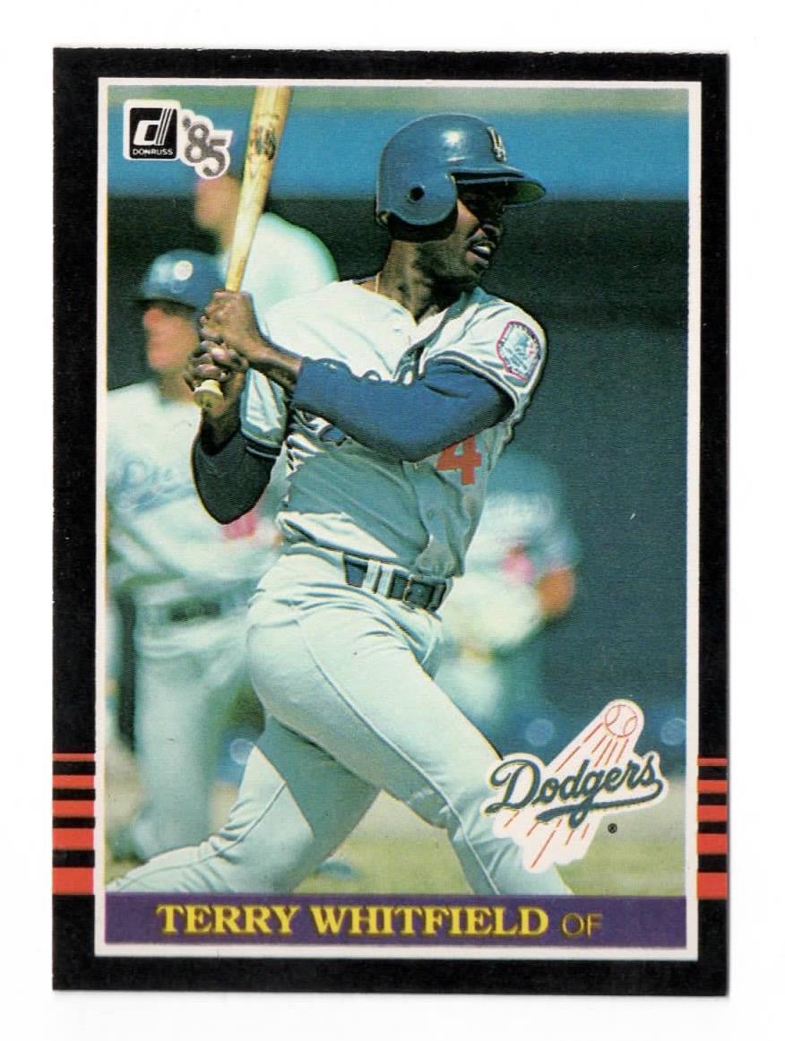 1985 Donruss Terry Whitfield Los Angeles Dodgers #540 Excellent | eBay