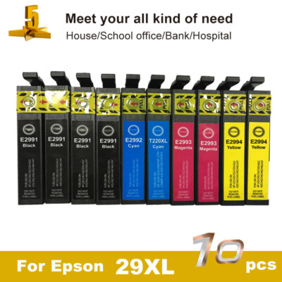 10 Ink Cartridges for Epson 29XL XP-235 XP-245 XP-335 XP-432 XP-435 XP ...