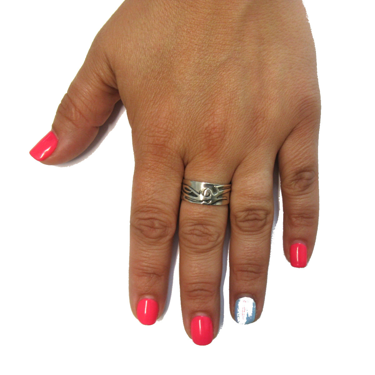 Genuine Sterling Silver Ring Hallmarked Solid 925 9mm Band Handmade | eBay