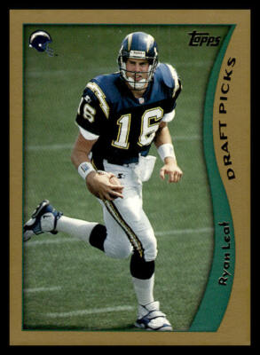 1998 Topps #332 Ryan Leaf Rookie RC | eBay