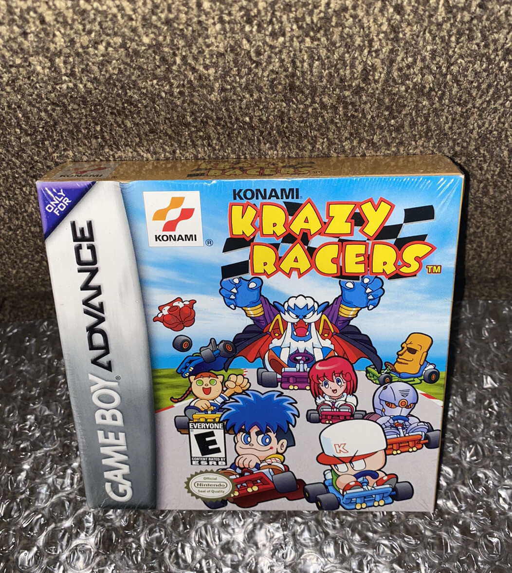 Konami Krazy Racers NEW SEALED! H-SEAM Nintendo GameBoy Advance SUPER ...