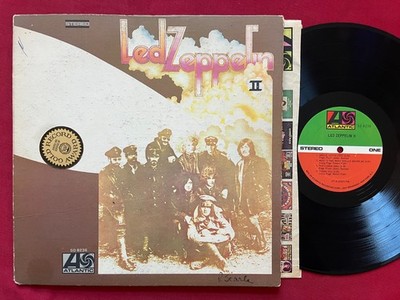 LED ZEPPELIN II LP (1969) ORIG PRESS ATLANTIC SD 8236 PR STEREO *NOT RL ...