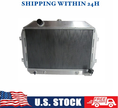 3ROWS Aluminum Radiator Fit 1970-1975 Datsun 240Z&260Z 2.4L 2.6L l6 (AT ...