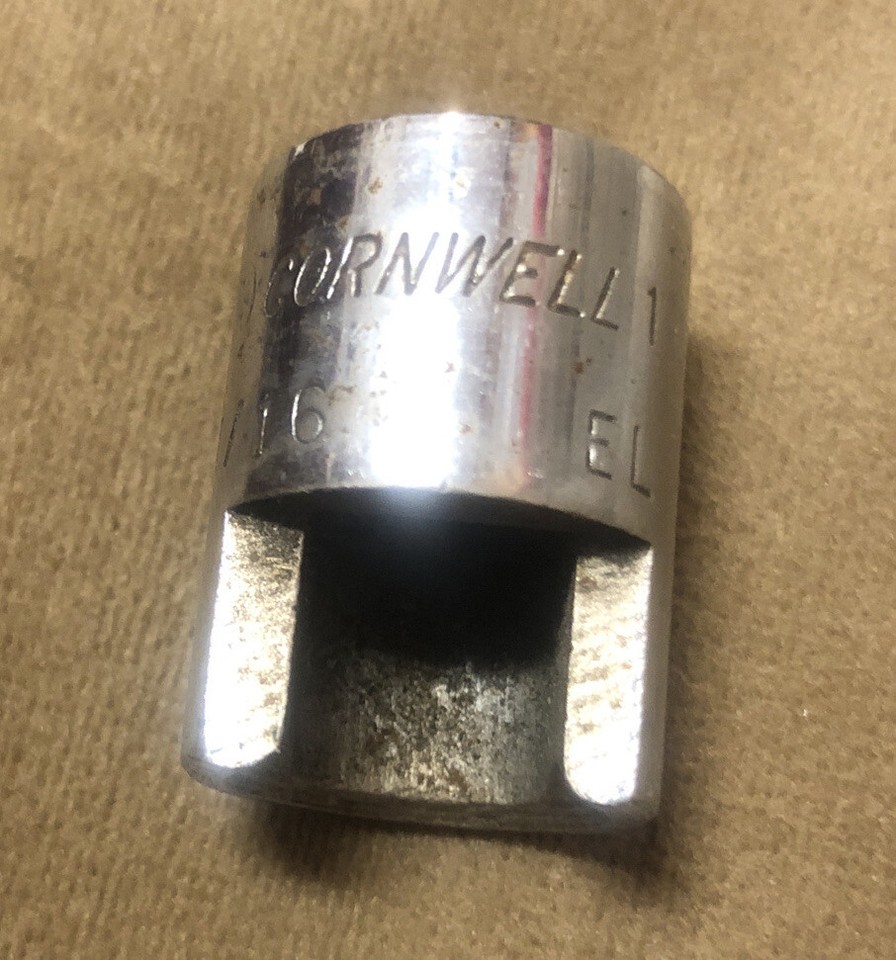 Cornwell EL214 7/16 — 3/8 Drive Weatherhead, Tie Rod, Drag Link Socket ...