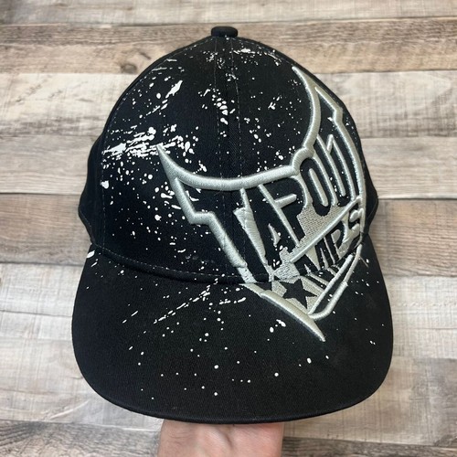 Tapout Hat Adult One Size L/XL Black Fitted MMA Mixed Martial Arts ...