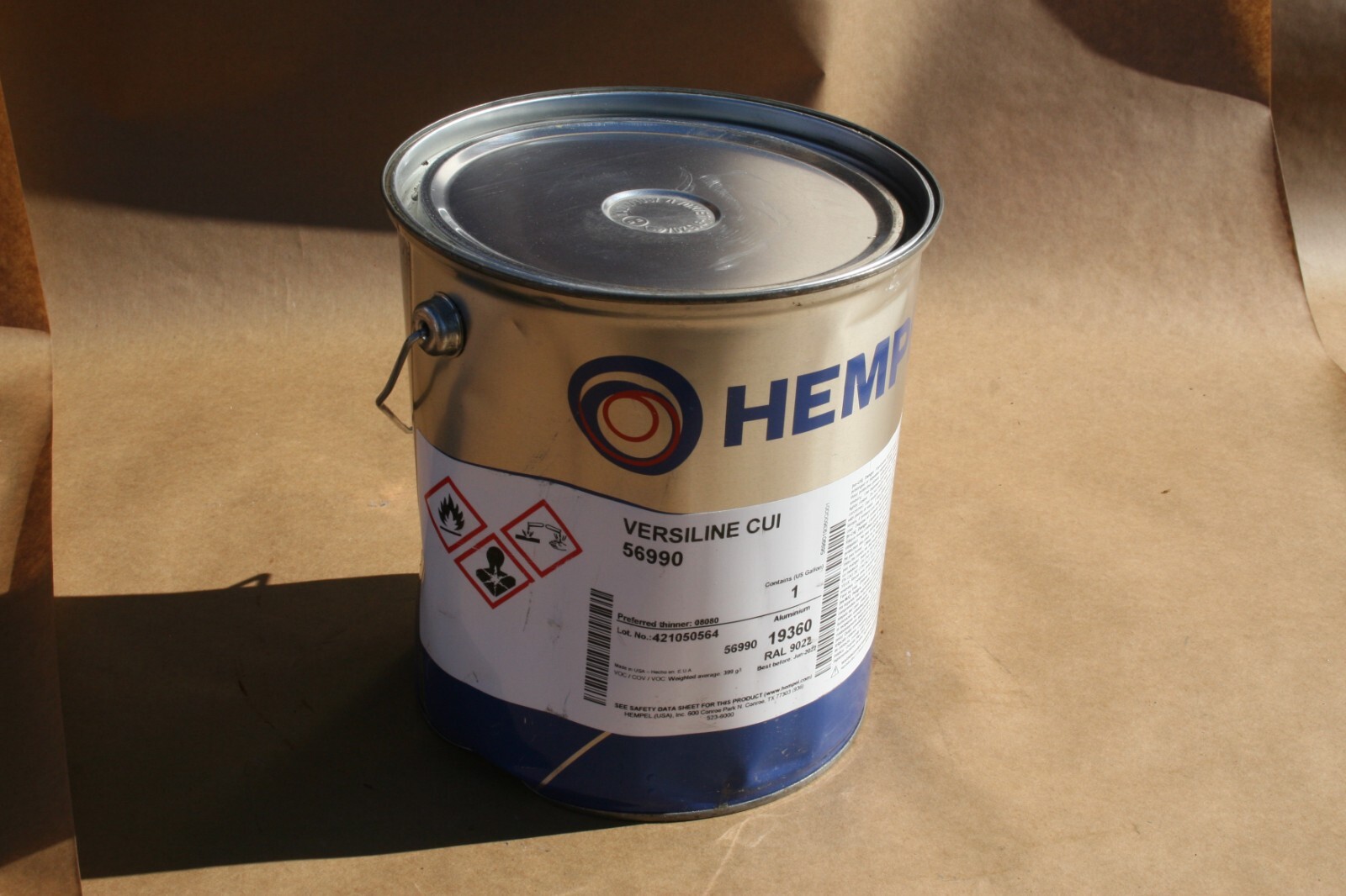 Hempel Versiline CUI 56990 Coating 1GL - Aluminum Color (EXP. 6/2022 ...