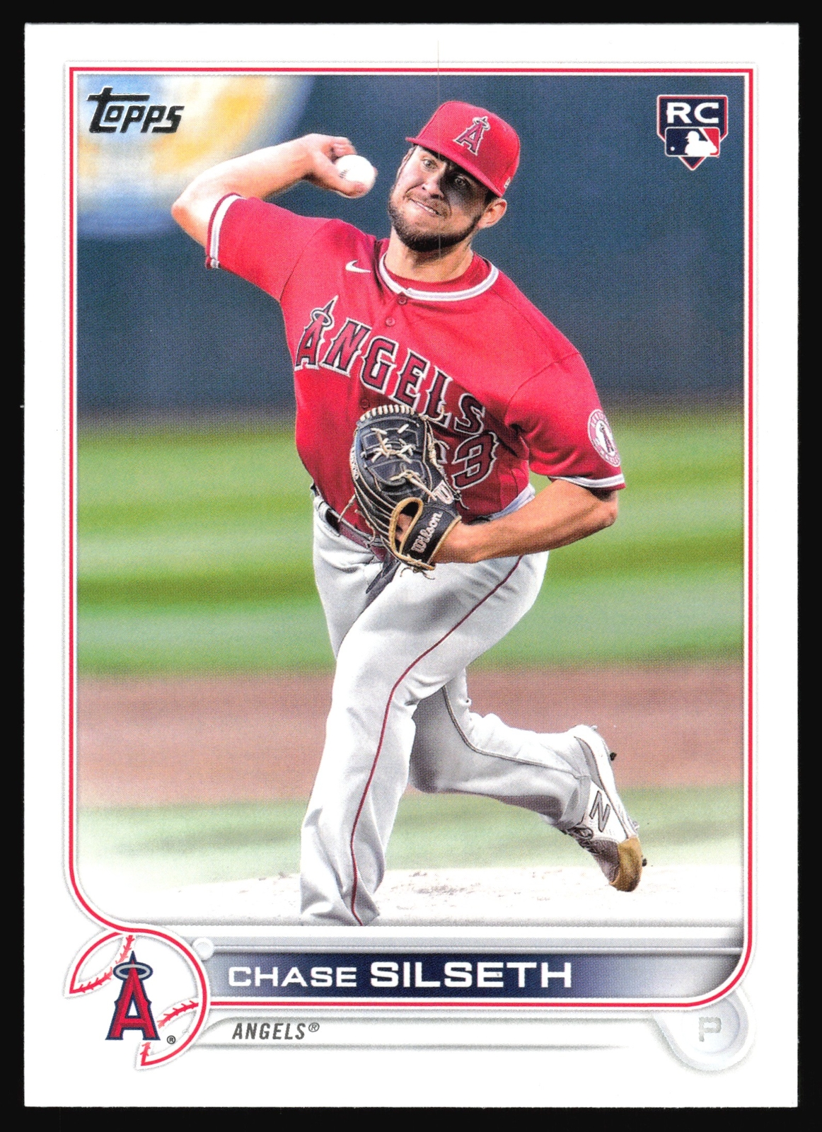 2022 Topps Update Chase Silseth RC #US192 Los Angeles Angels | eBay