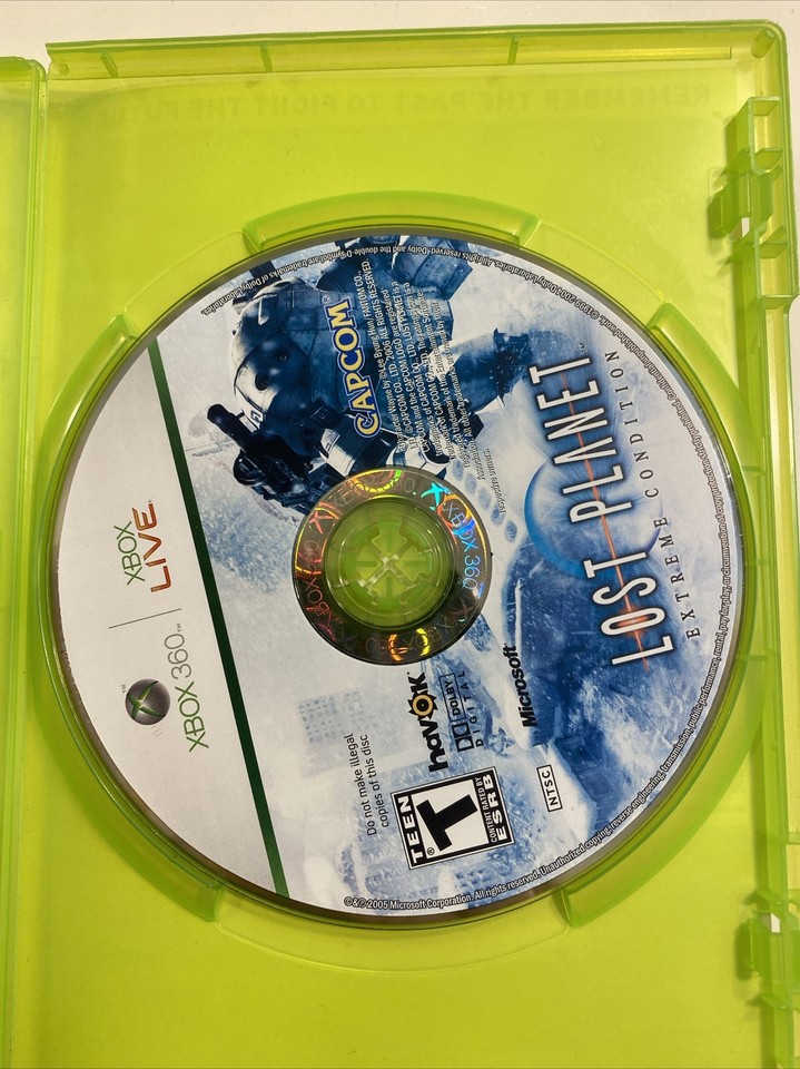 Lost Planet Extreme Condition Xbox 360 - Complete CIB 13388330027| eBay