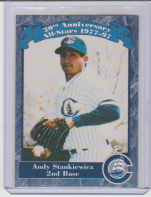 1997 Columbus Clippers 20th Anniversary All-Stars Andy Stankiewicz ...