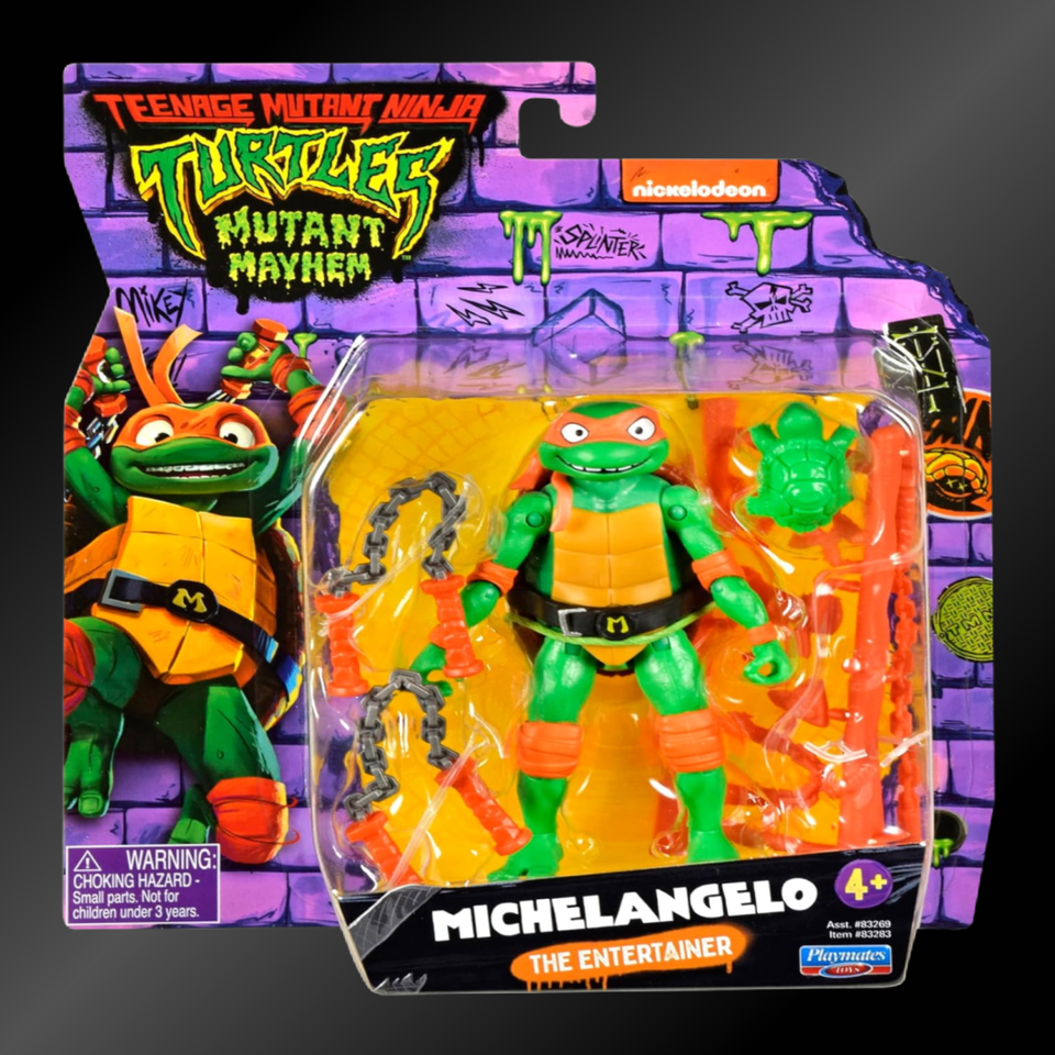 Teenage Mutant Ninja Turtles Mutant Mayhem Tots Bebop Young Splinter ...