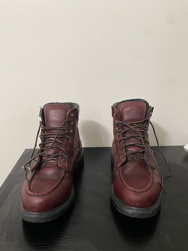 Red Wing 202 Heritage Work 6" Moc Toe Supersole Boots | eBay