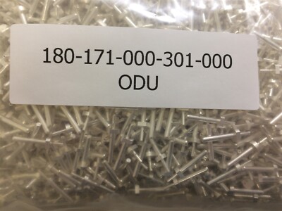180-171-000-301-000 ODU CONNECTOR DOCK ELECTRICAL PIN 10 PIECES | eBay