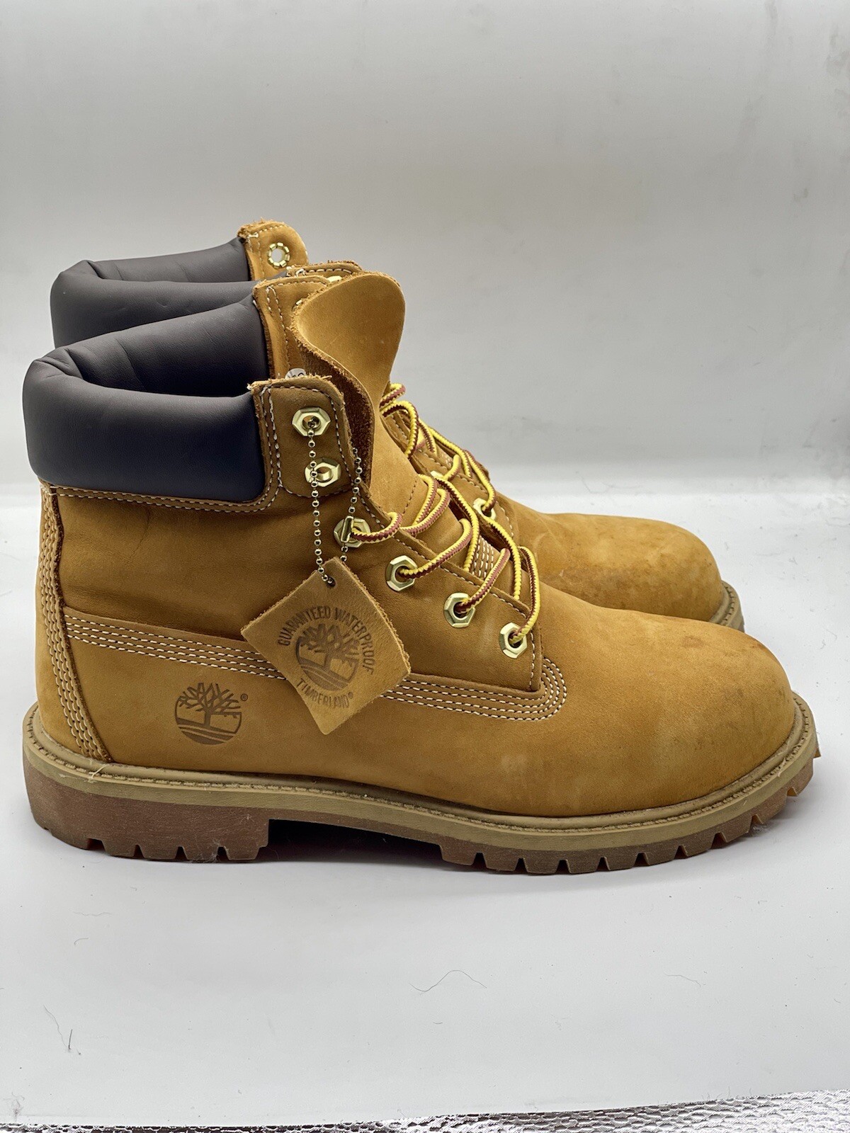 Timberland 12909 Men's Junior Wheat Nubuck Suede Wate… - Gem