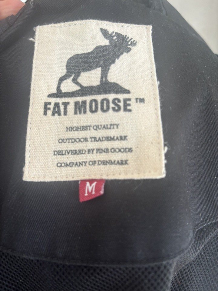 FAT MOOSE men's heavy cotton quality parka jacket *size M* | eBay UK