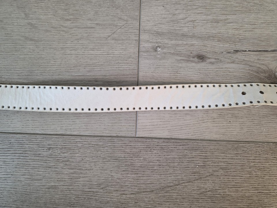 Japanese Brand Diavlo White Belt Import Y2k 2000's J Visual Onii Kei ...