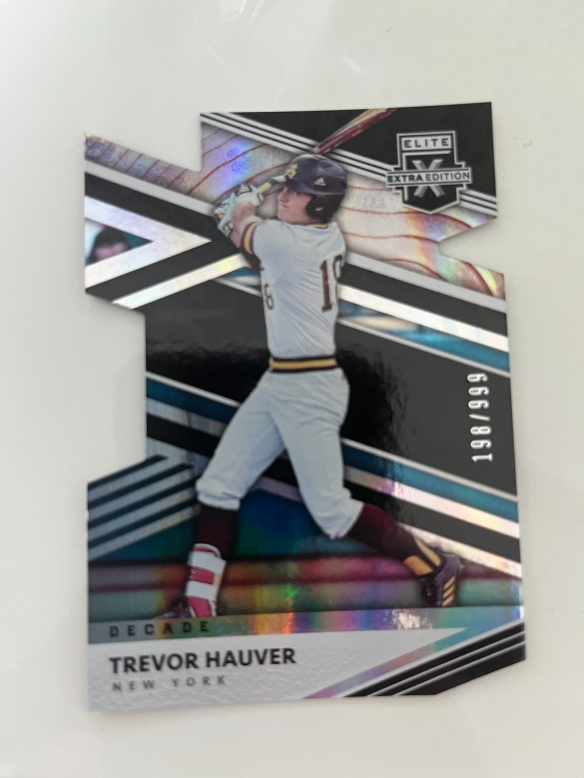 TREVOR HAUVER #51 2020 Panini Elite Extra Edition Baseball Die-cut #'d ...