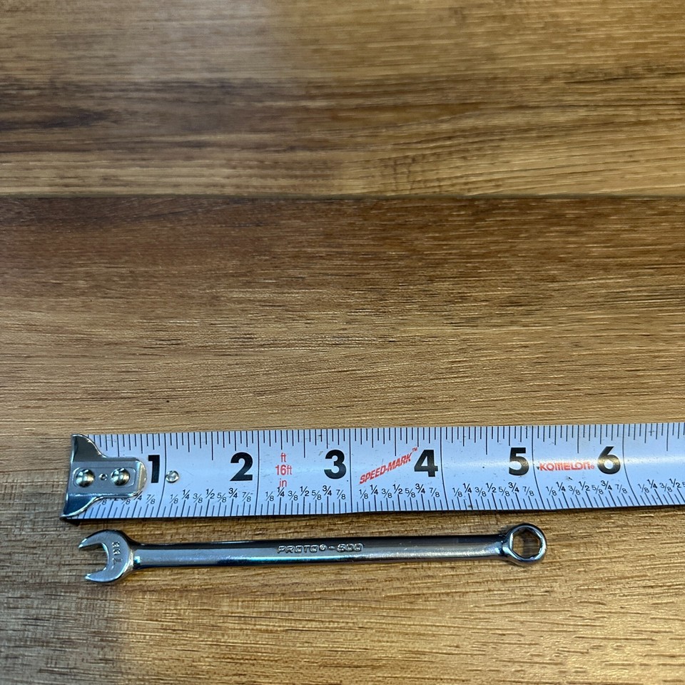 Proto 500 Professional 7mm 1207M-500 Full Polish 6pt Metric Combination ...