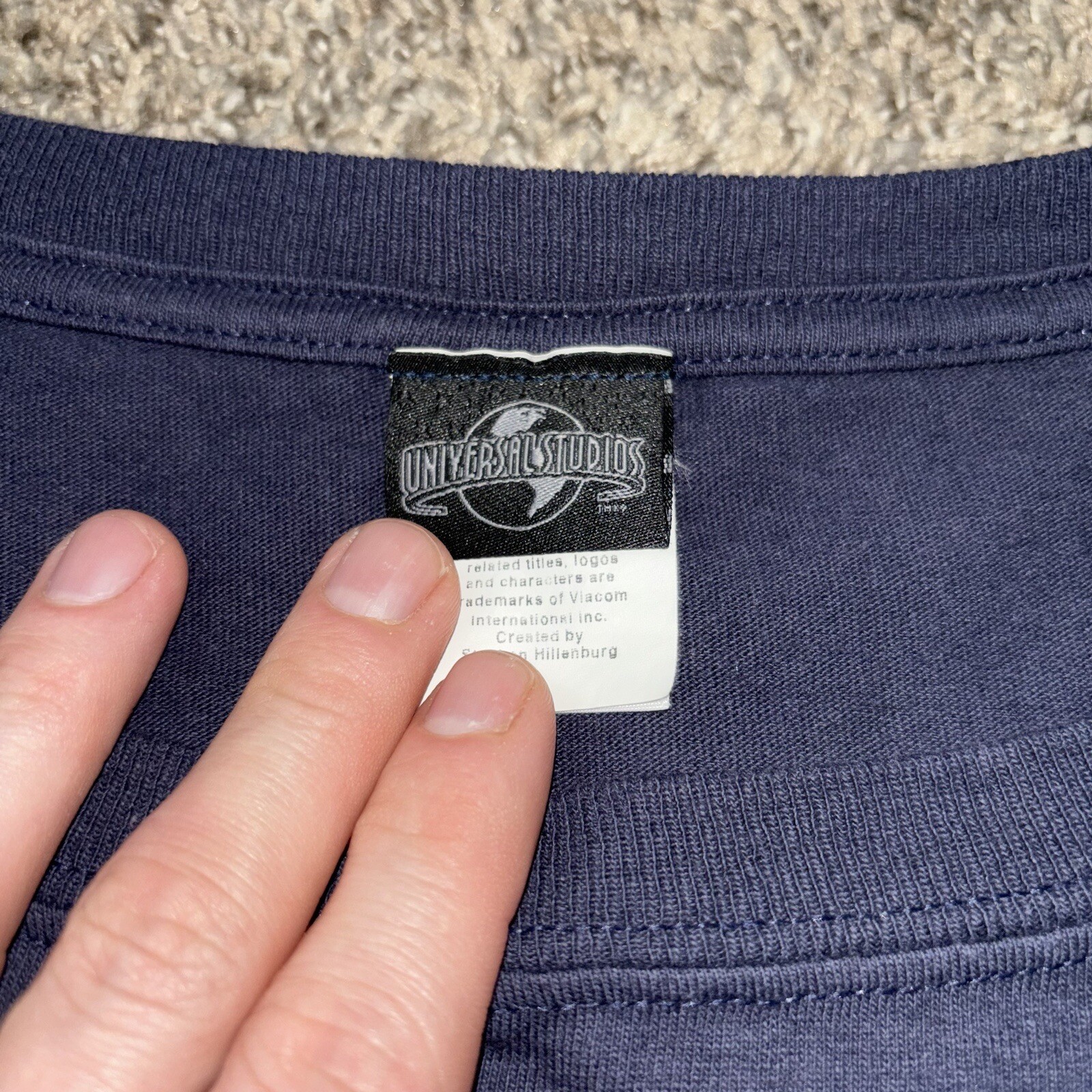 Vintage Spongebob Cartoon Patrick Brain Freeze Univer… - Gem