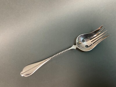 Antique Old Dutch Netherlands 835/1000 Silver Large Serving Spoon/Fork ...