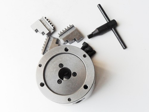3 Jaw Self Centering Metal Lathe Chuck 125mm 5" + Reversable Jaw & Key ...