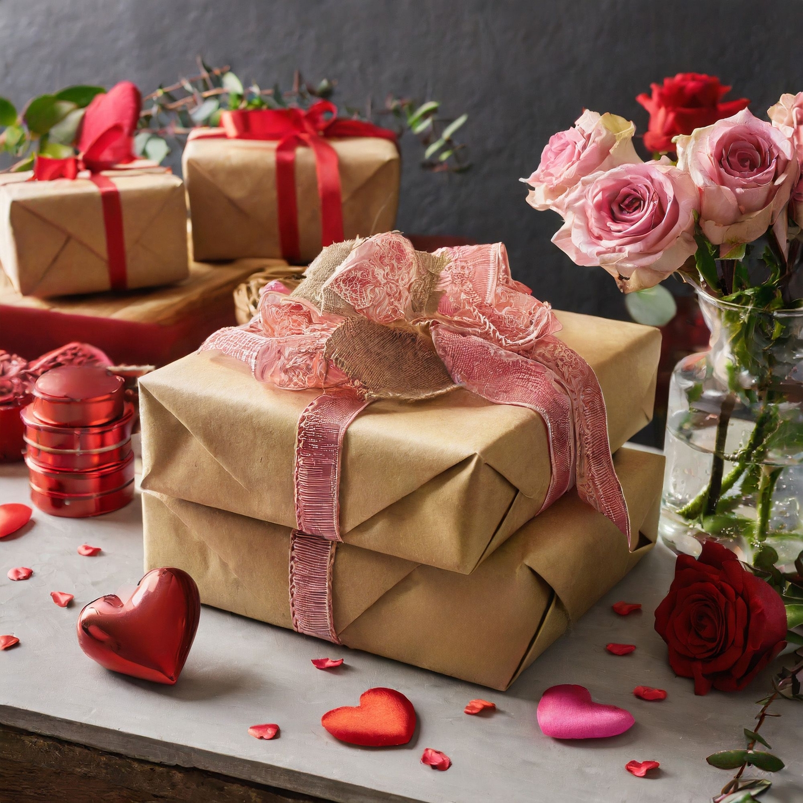 Kraft Paper Roll 17.5 x 1200 In, Brown Shipping Paper for Wrapping (100 ...